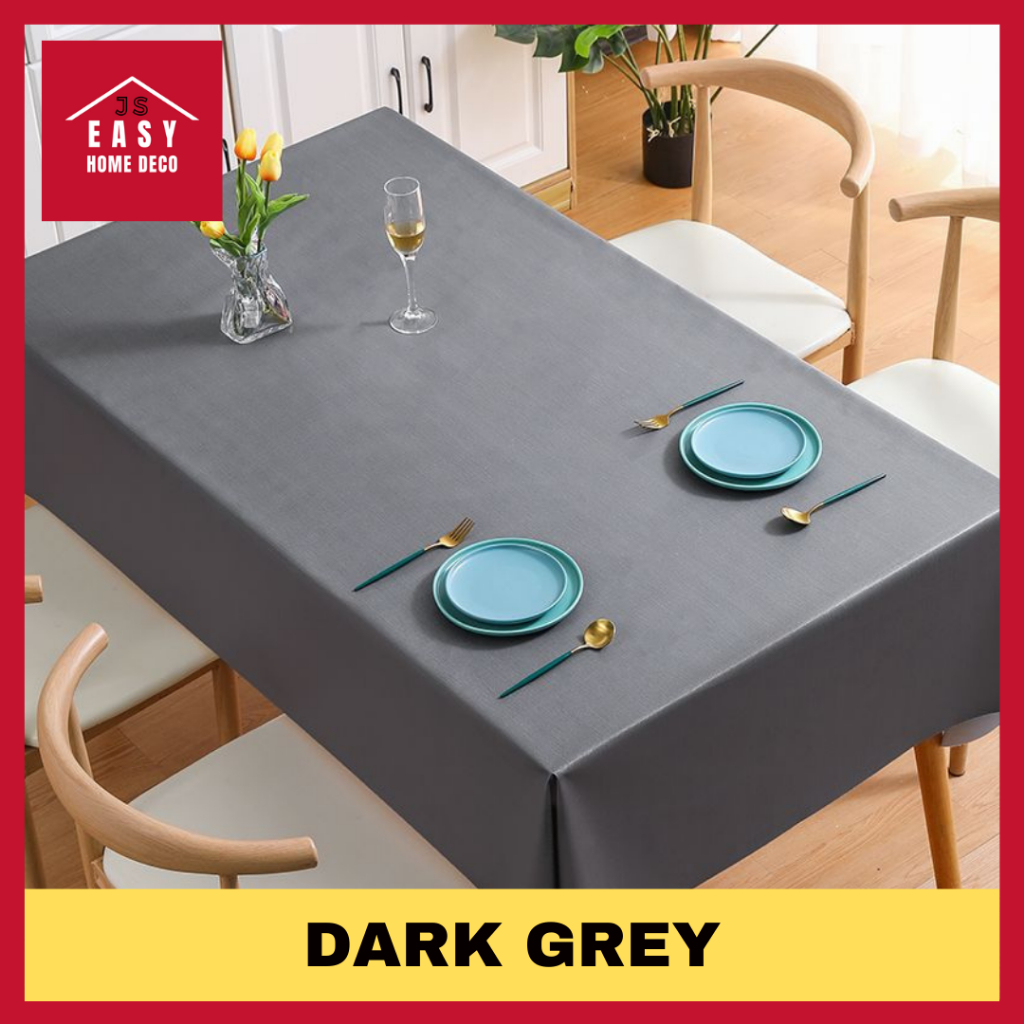 Table Cloth Dining Table Cover PVC Kitchen Picnic Mat Nordic Decoration ...