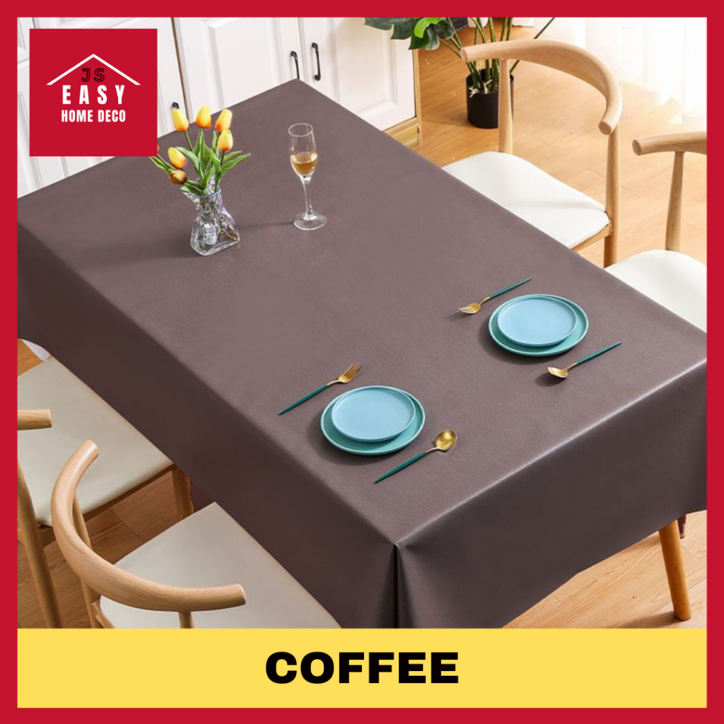 Table Cloth Dining Table Cover PVC Kitchen Picnic Mat Nordic Decoration ...