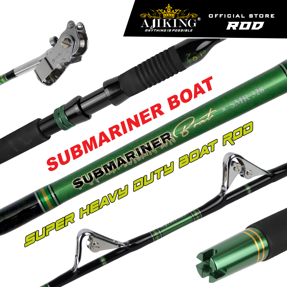 50KG Maxload Ajiking Submariner Boat Heavy Duty Spinning Fishing Bot ...