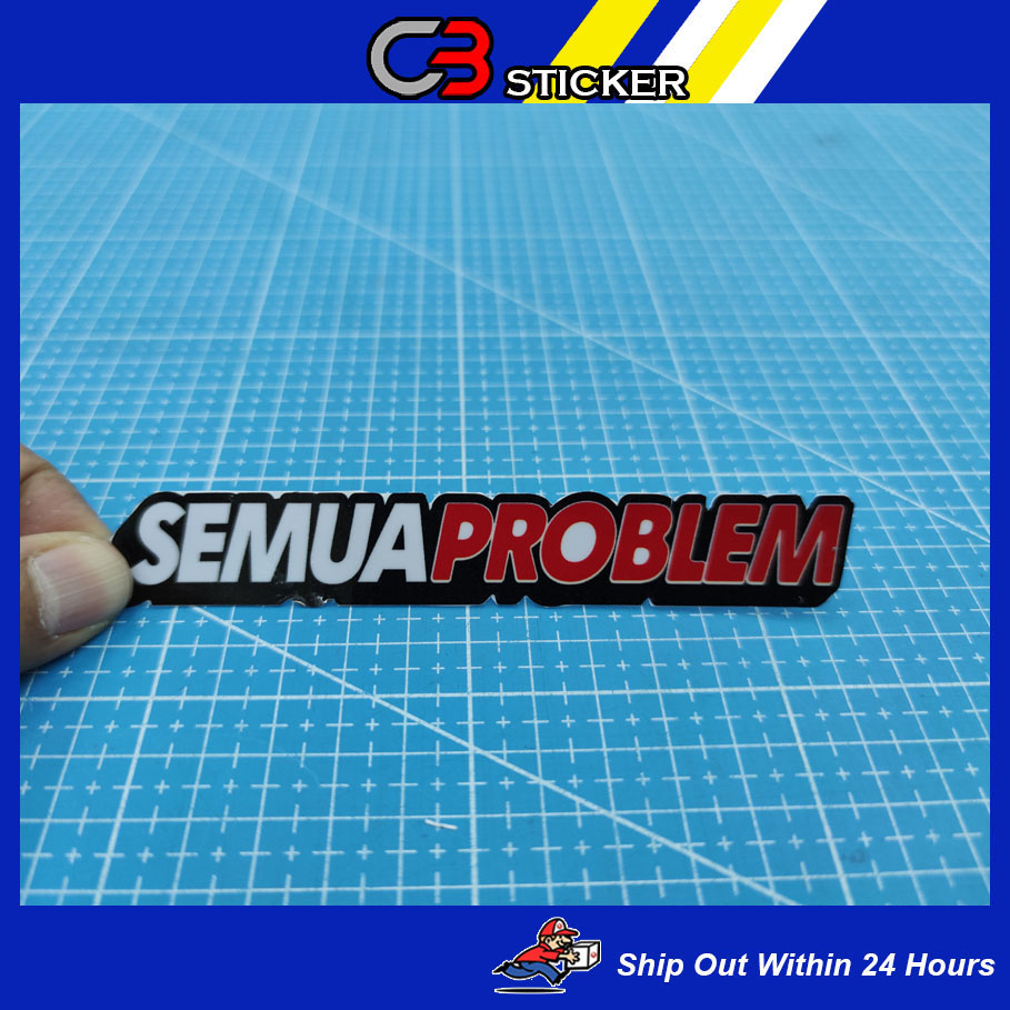SEMUA PROBLEM STICKER / M205 | Shopee Malaysia