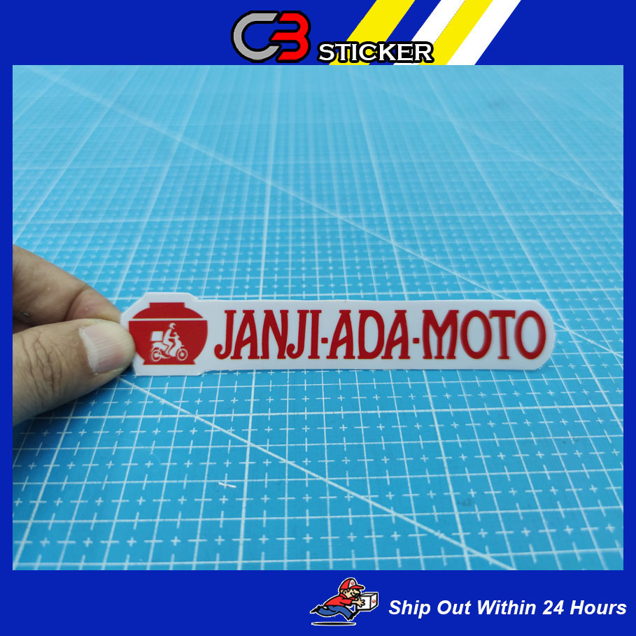 JANJI ADA MOTO STICKER / M212 | Shopee Malaysia