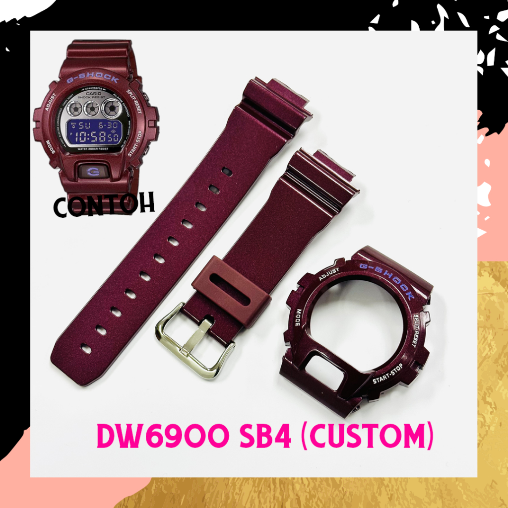 BNB DW6900 SB4 GSHOCK CUSTOM | Shopee Malaysia