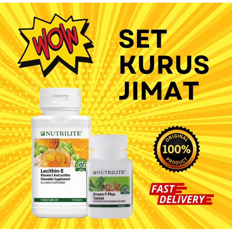 🔥READY STOCK🔥 Nutrilite Amway SET Kurus Viral! | Supplement kurus ...