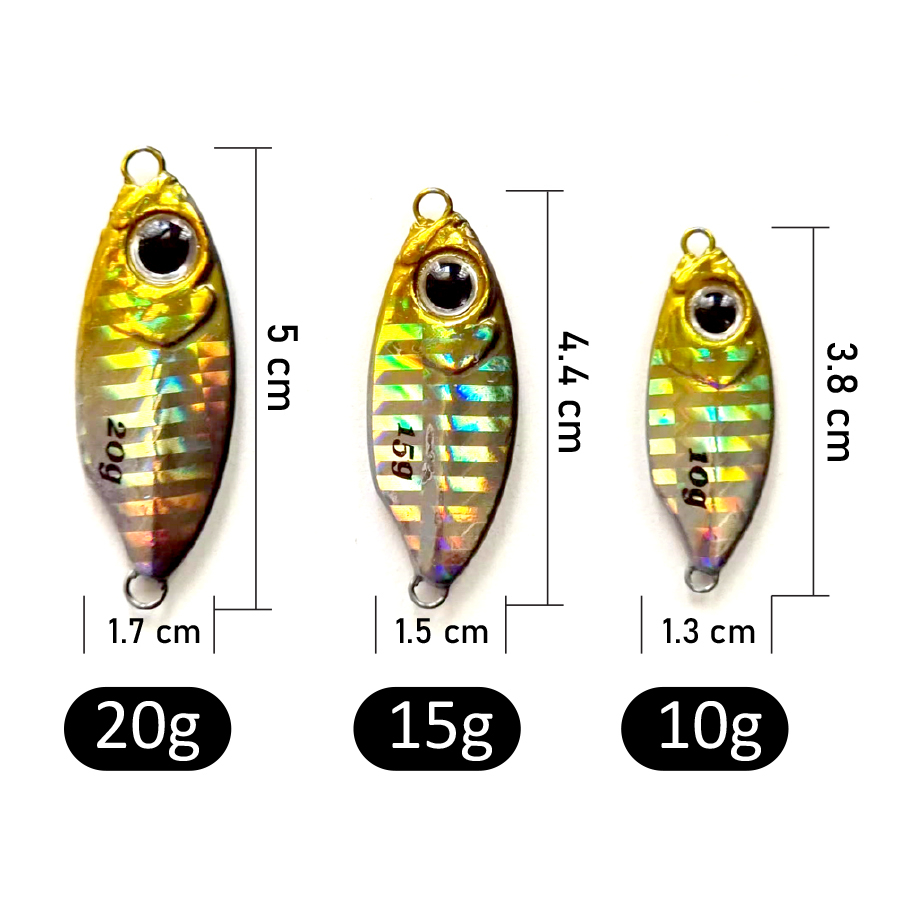 METAL JIG Micro Mini 【10-20g】 Fishing Jig lure Metal Jig Fast Jig UL ...