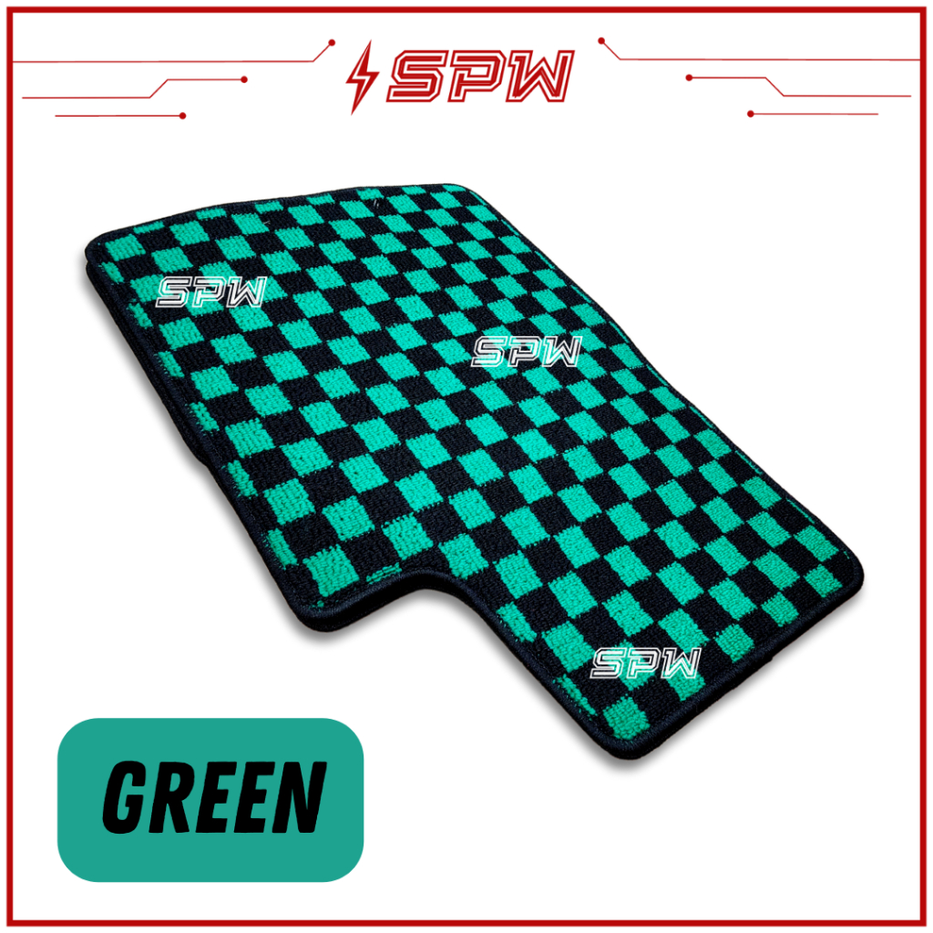 (V2 Premium) Universal Carpet Dadu Checkmate Dice Carpet Car Mat ...