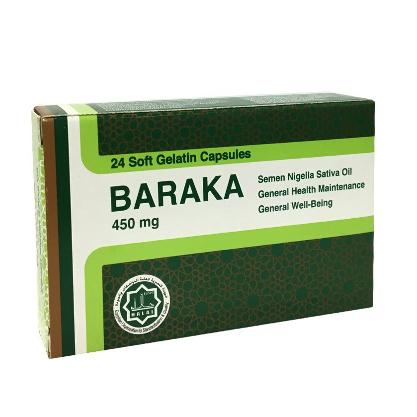 BARAKA 450mg Capsule 24's [Exp: 11/2023] | Shopee Malaysia