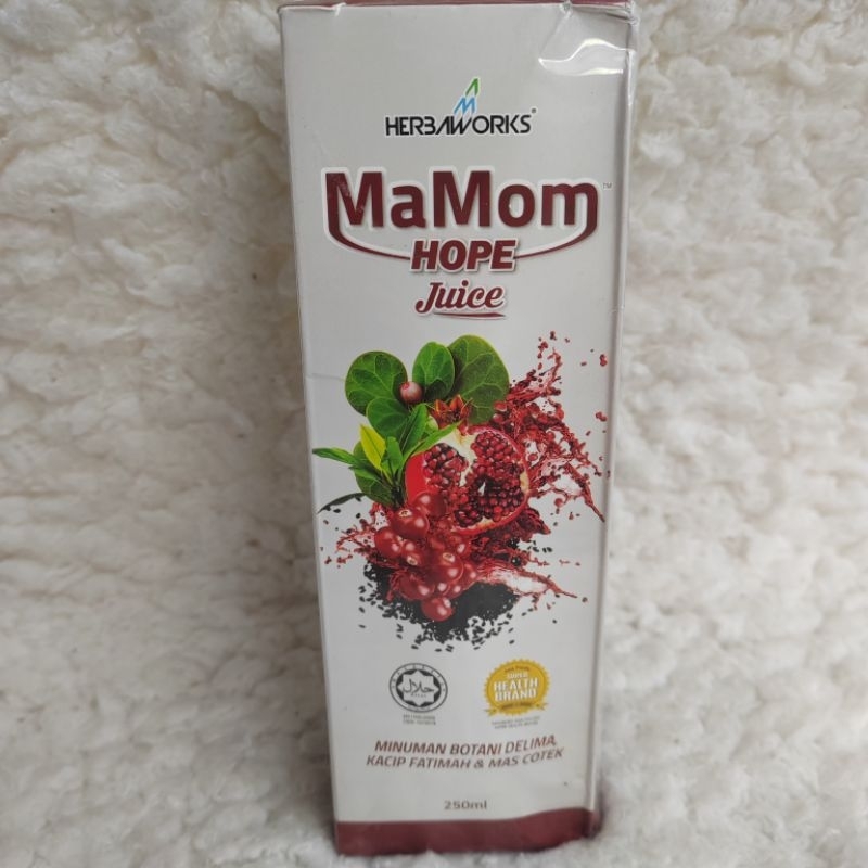 HerbaWorks MaMom Hope Juice 250ml (box dented) | Shopee Malaysia