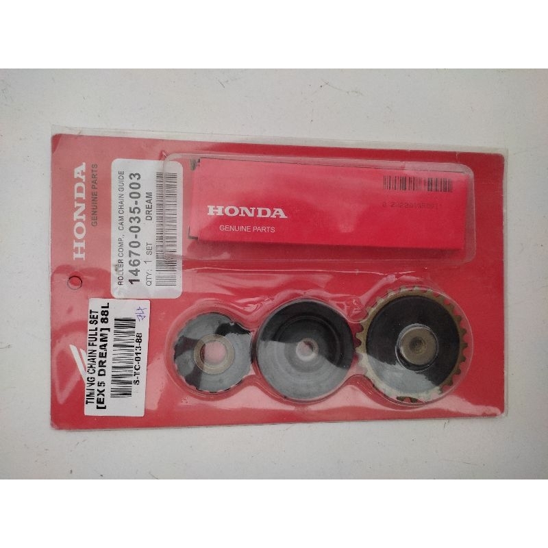 Timing Roller & Chain Full Set C70 EX5 Wave100 EX5 Dream Class | Shopee ...