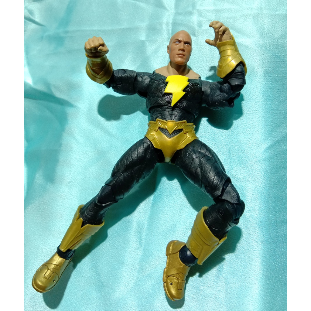 (Limited stock) The Rock Black Adam custom action figure crafted ...