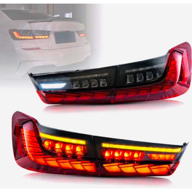BMW 3 Series G20 2018 2019 2020 2021 V4 M4 GTS Style OLED tail lamp ...