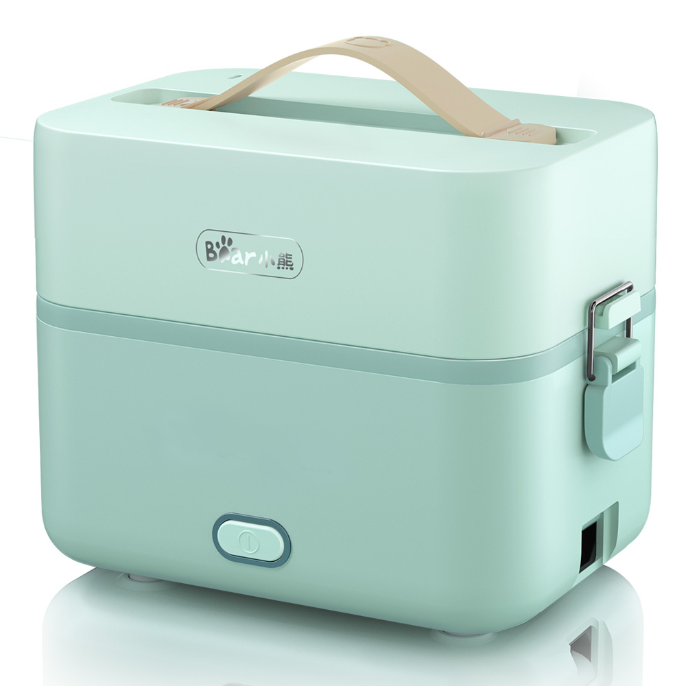 Bear Electric Lunch Box Portable Lunch Box Heated Stainless Steel Lunch ...