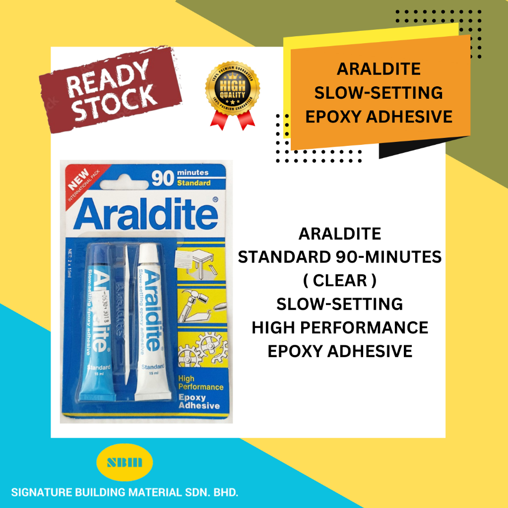 Araldite Standard 90 min High Performance Epoxy Adhesive | Shopee Malaysia