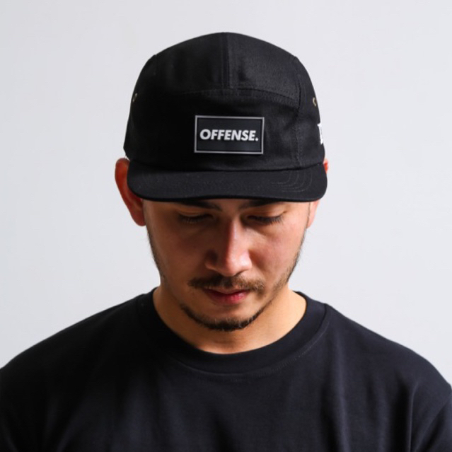5 Panel Cap Offense PVC patch | Shopee Malaysia