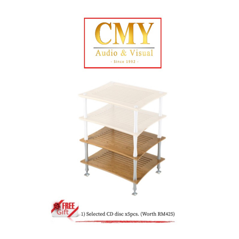 Quadraspire SVT Base + 1 Level Hi- Fi Rack (Made In UK) | Shopee Malaysia