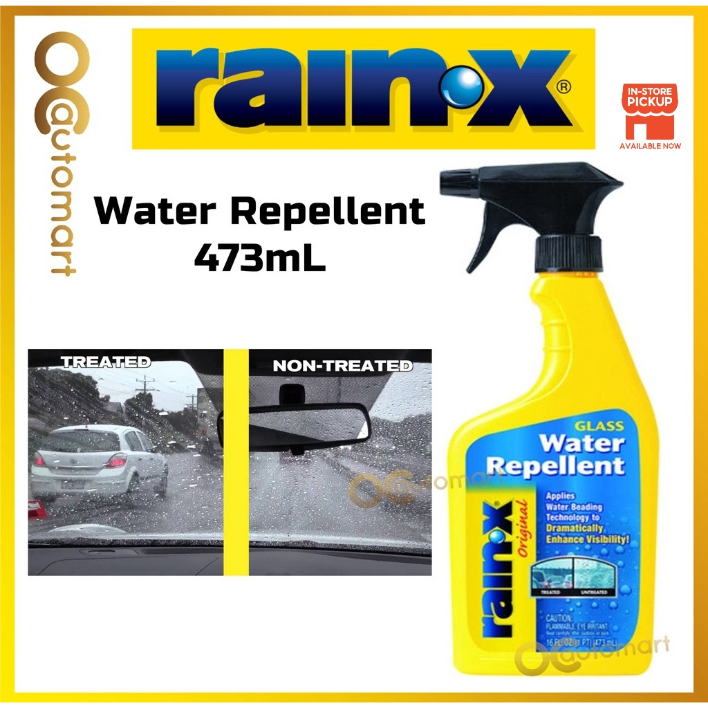 Rain-X Water Repellent Window Glass Repellent Original Rain X Treatment ...