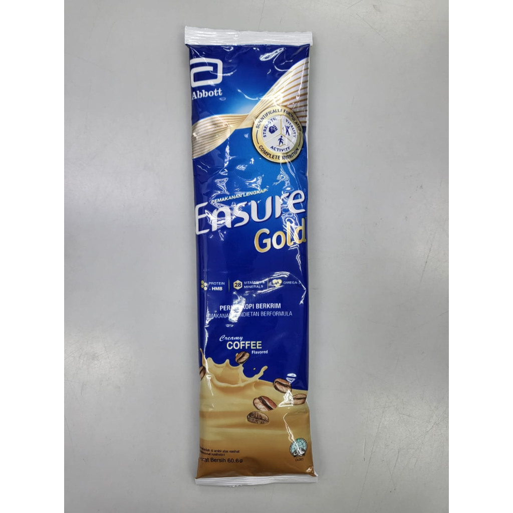 Ensure Gold Sachet Wheat/Vanilla 60.6g | Shopee Malaysia