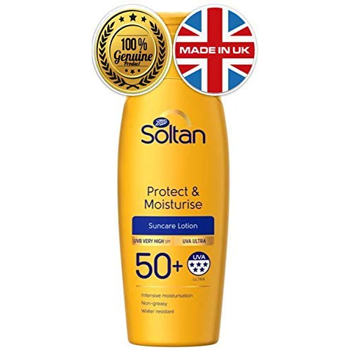 Soltan Protect & Moisturise Suncare Lotion SPF50+ 200ml | Shopee Malaysia
