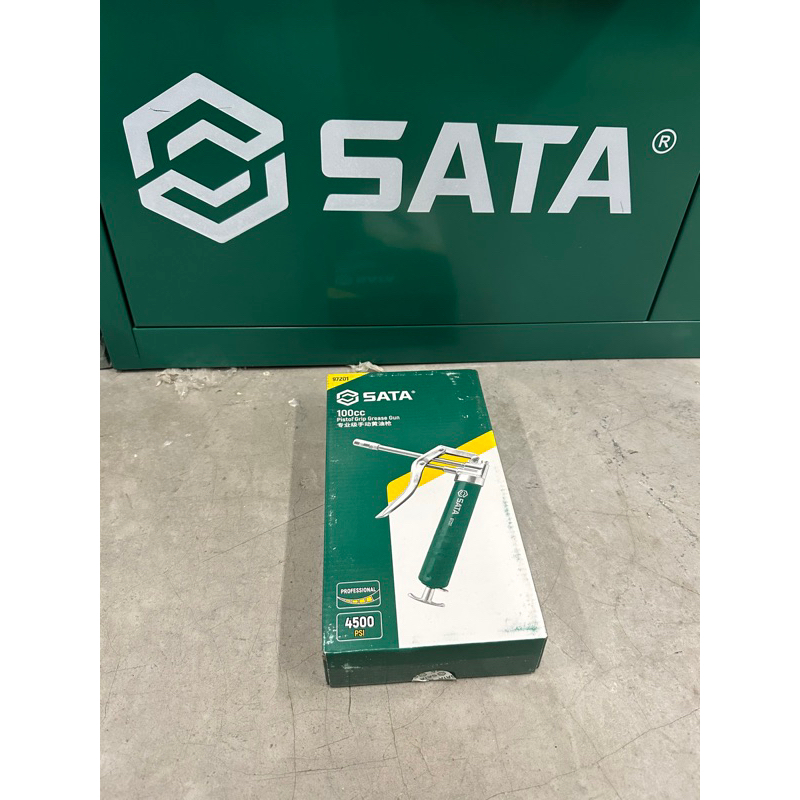Sata 97201 Hand-Operated Pistol type grip grease gun 100 CC | Shopee ...