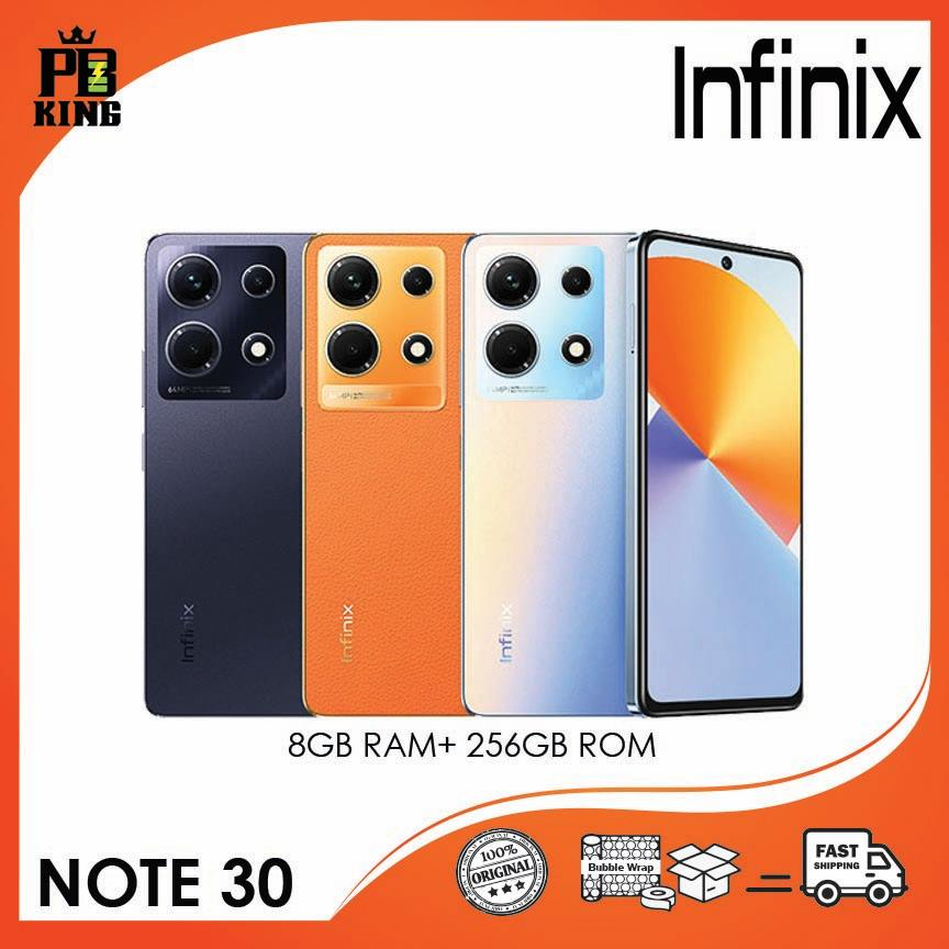Infinix Note 30 (8GB RAM+256GB ROM) Smartphone 6.78" Helio G99, 45W Fast Charge, 5000mAh 64MP ...