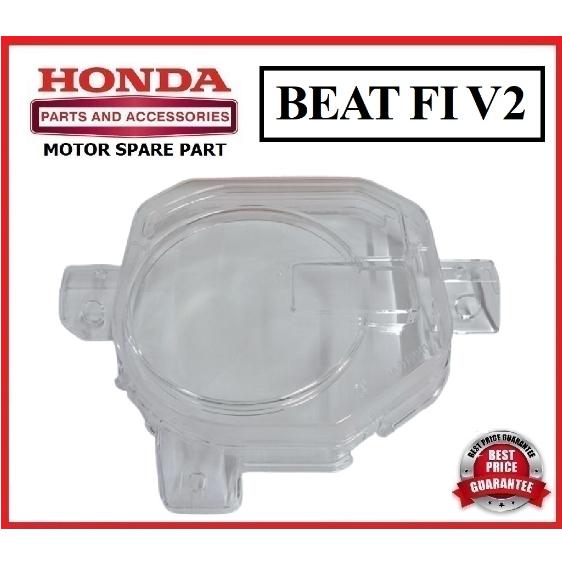 HONDA BEAT V2 METER LENS // CERMIN KACA TUDUNG CAP COVER SPEEDOMETER ...