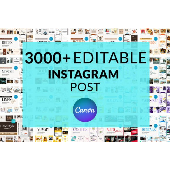 3000+ Instagram Post Templates | Canva Template | | Shopee Malaysia