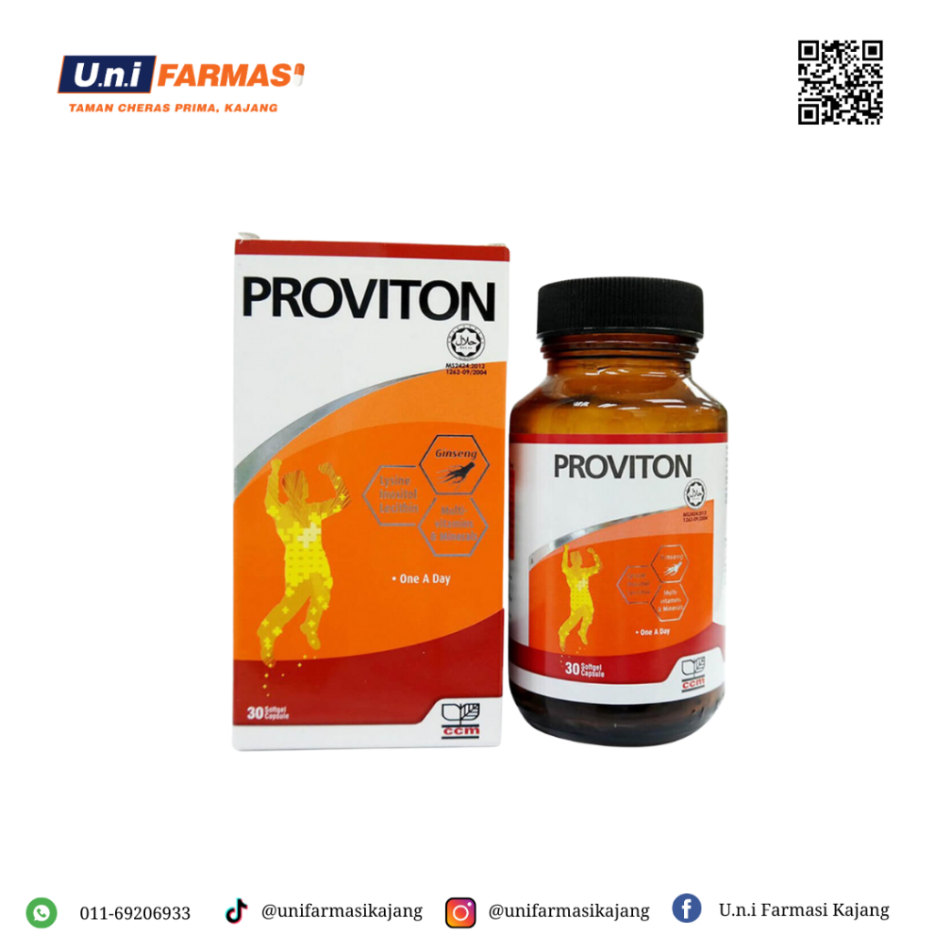 PROVITON MULTIVITAMIN 30'S | Shopee Malaysia