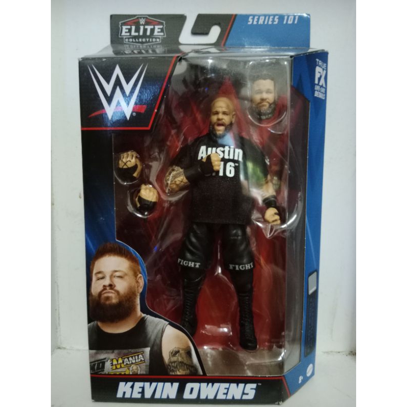 Mattel WWE Elite 101 Kevin Owens Wrestling Action Figure | Shopee Malaysia