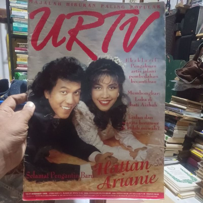 Majalah Hiburan URTV Preloved Good Condition Part 3 | Shopee Malaysia
