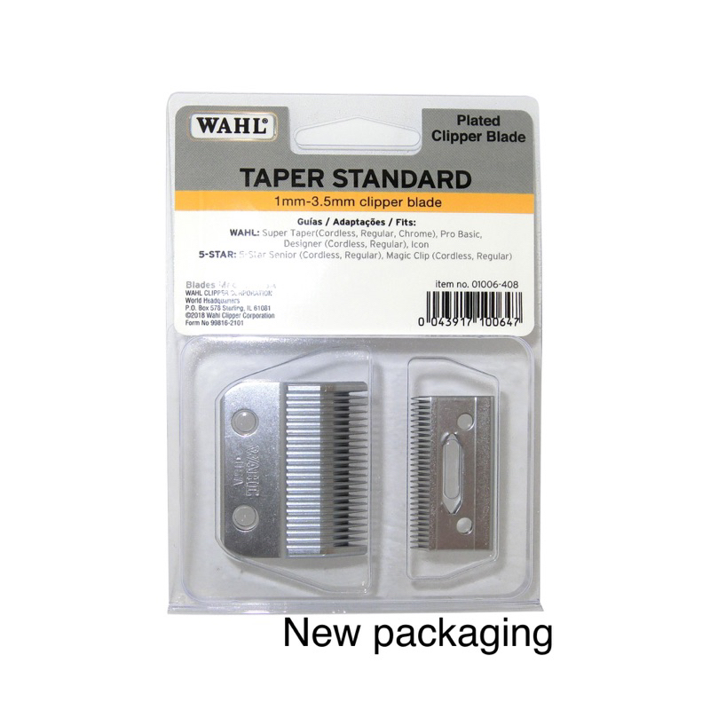 Wahl 1006 Super Original Taper 2-Hole Clipper Blade (Made in USA ...