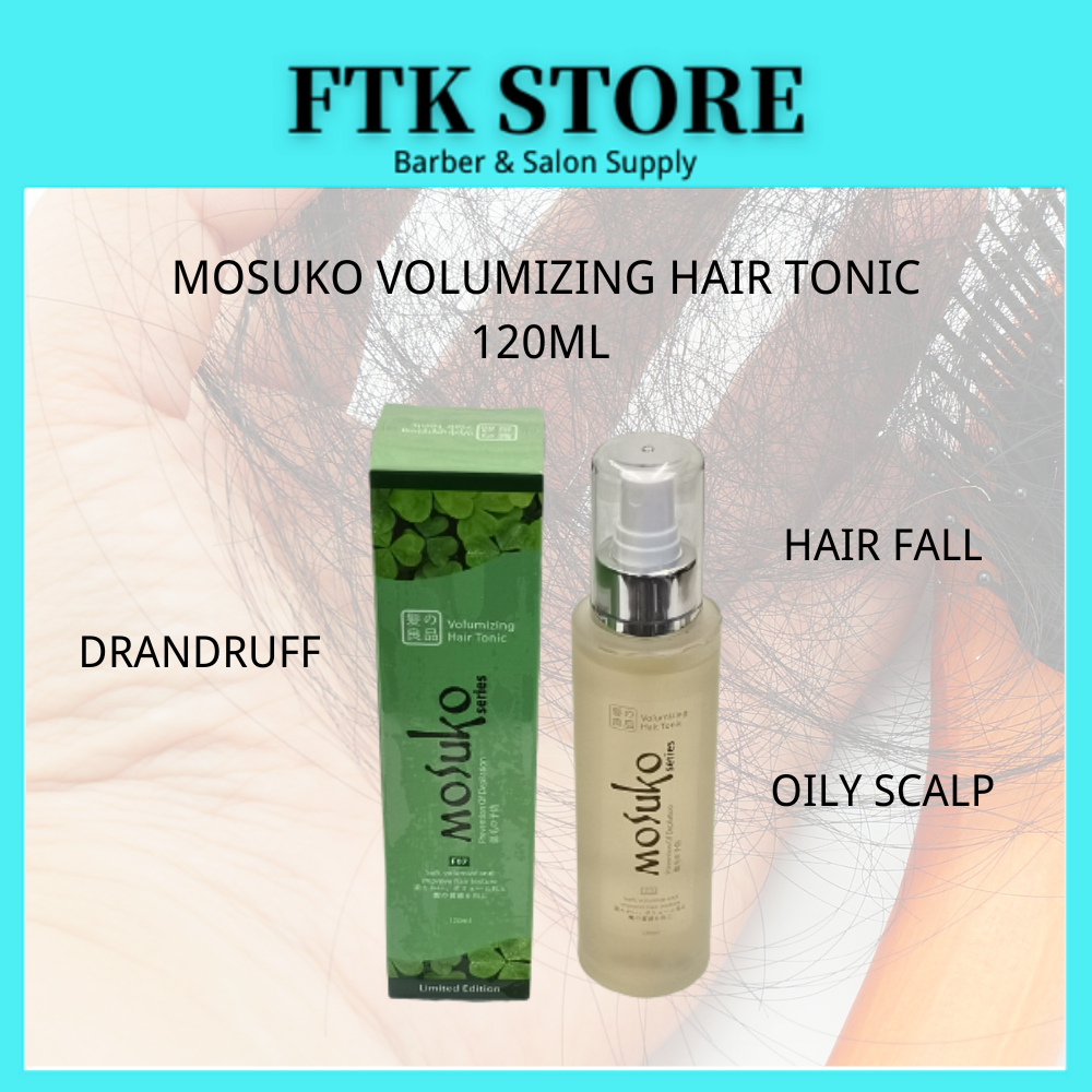 MOSUKO VOLUMIZING HAIR TONIC 120ML | Shopee Malaysia