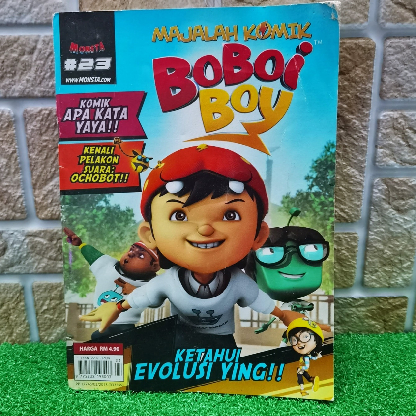 PRELOVED 』 Komik Boboiboy (Animonsta Studio/Monsta) | Shopee Malaysia