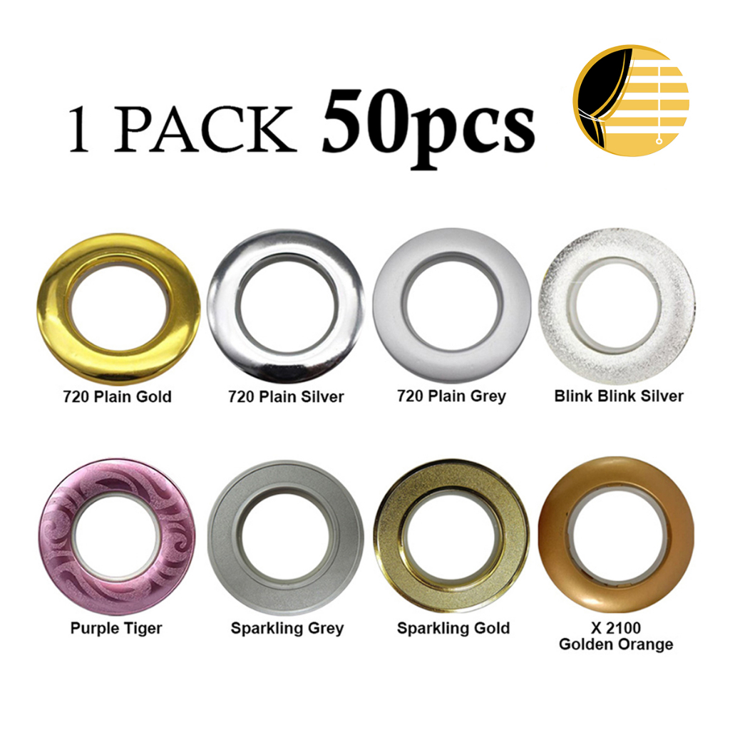 LANGSIR RUMAH Bundle Joys (50pcs/pack) Eyelet Ring/ Gelang Cincin ...