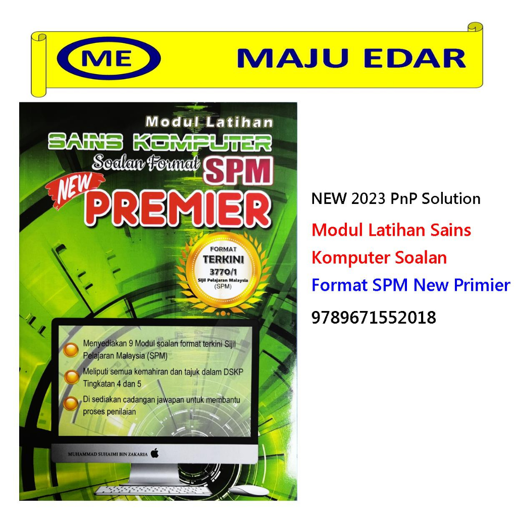 PnP MODUL LATIHAN SOALAN FORMAT SPM - 3770/1 NEW PREMIER SAINS KOMPUTER ...