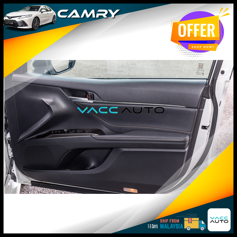 Toyota Camry XV70 2018-2026 Door Panel Carbon Lining For Camry Vacc ...
