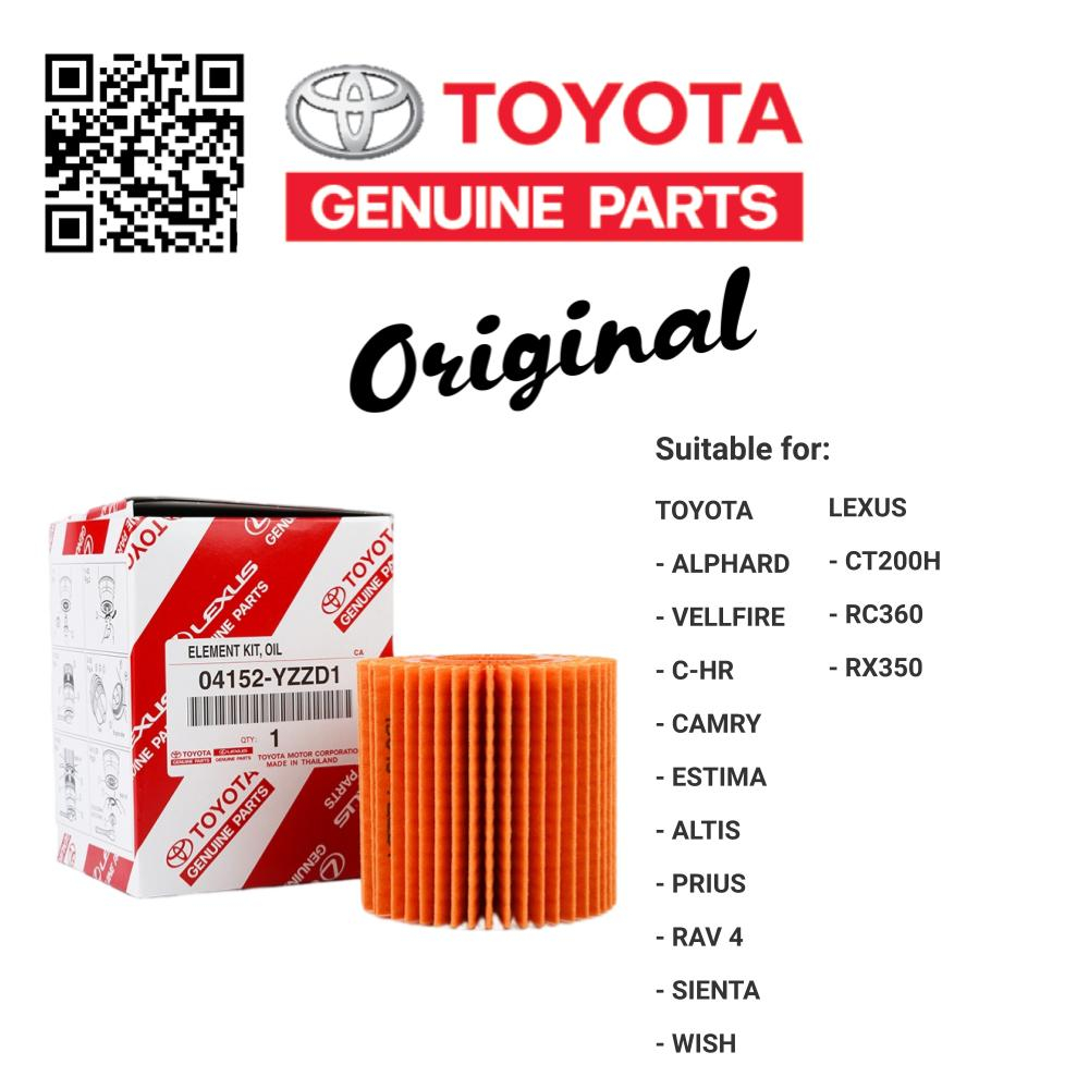 Genuine Toyota Oil Filter (Original) 04152-YZZD1 | Shopee Malaysia