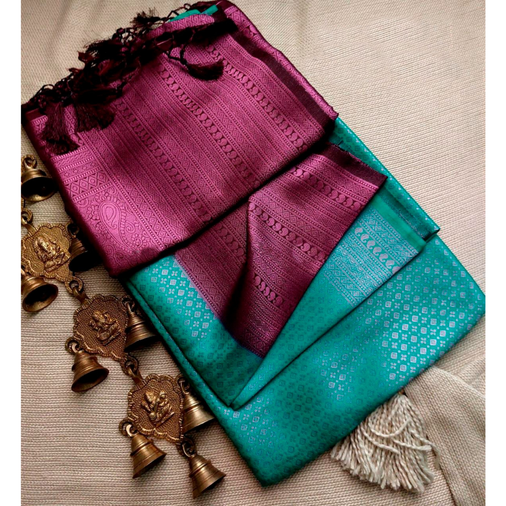 Kubera Pattu Silk Saree / Original Kubera Pattu Saree / Wedding Saree ...