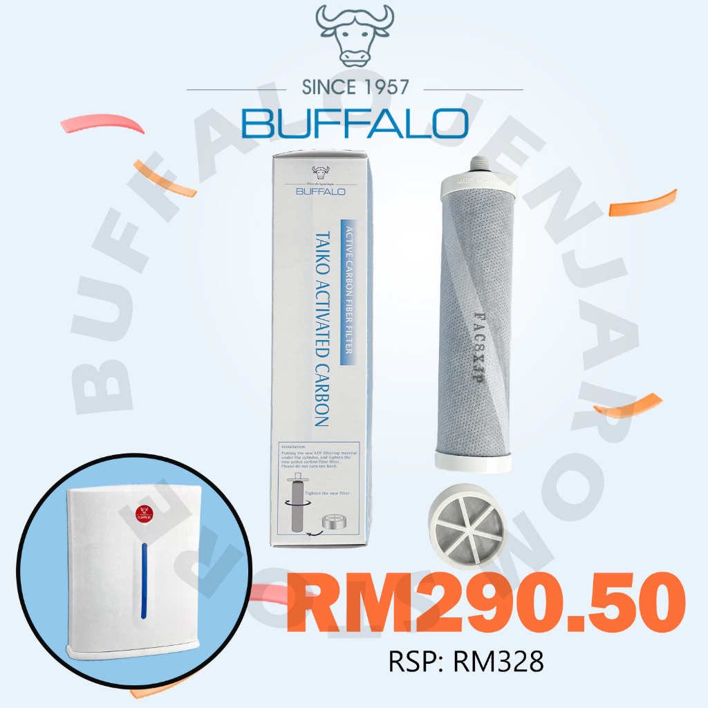 [READY STOCK] BUFFALO Taiko Activated Carbon Filter For Biotech Water ...