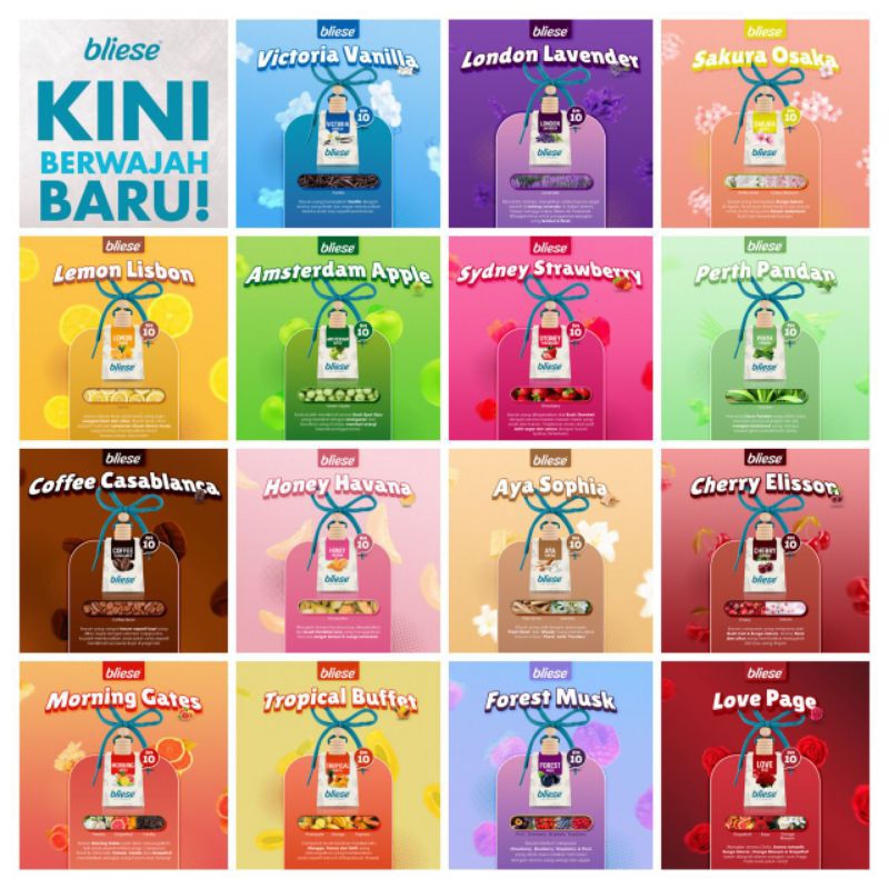 PEWANGI KERETA COMBO BLIESE/ RM 50 ONLY/ BUY 5 FREE 1/ PEWANGI ALMARI ...