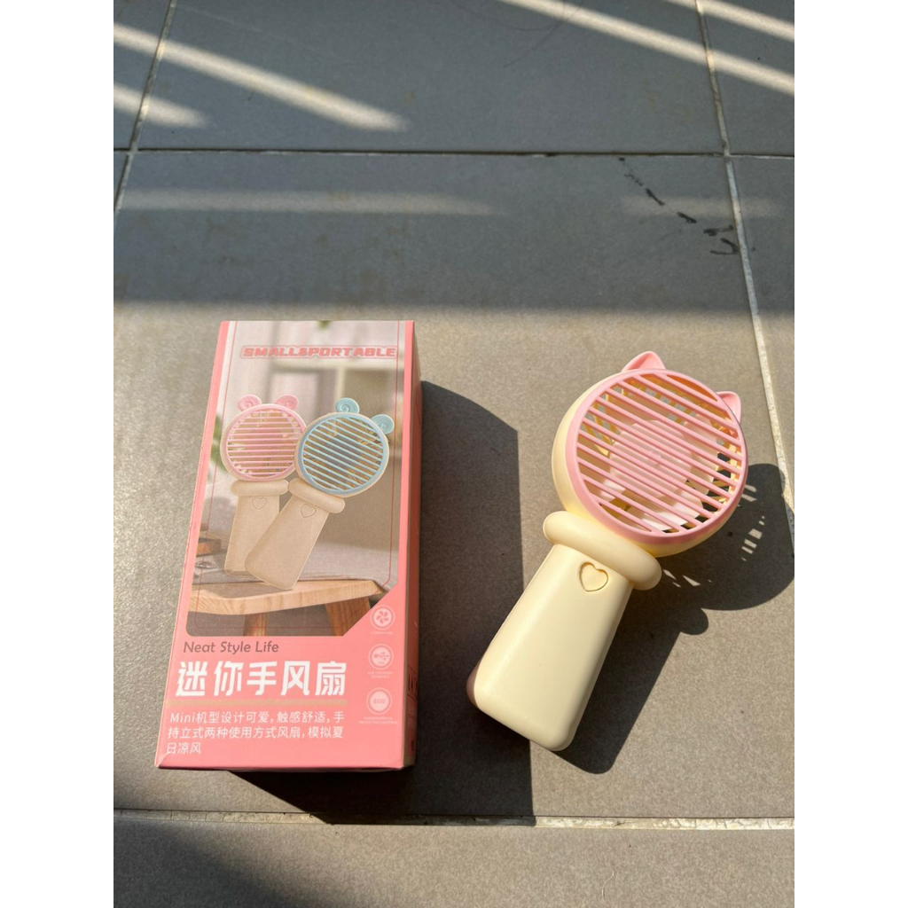 MINI FAN Kipas Mini Portable Usb Fan Rechargeable Strong Wind Kipas ...