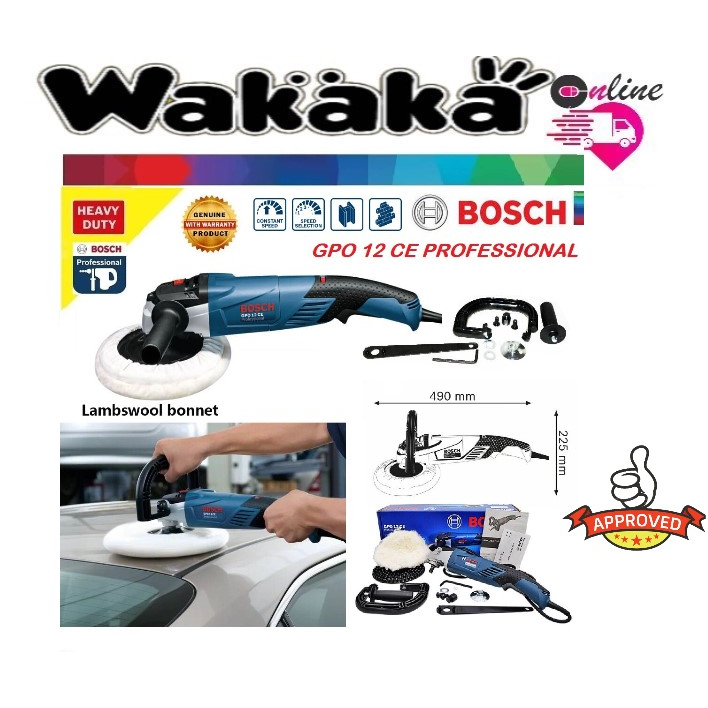 BOSCH GPO 12 CE Professional Polisher 1250W | Shopee Malaysia