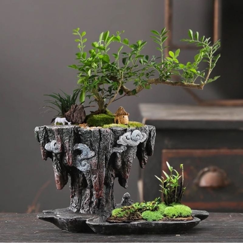 avatar flowerpot planter 阿凡达风格花盆 mountain pot pasu avatar 山花盆 | Shopee ...