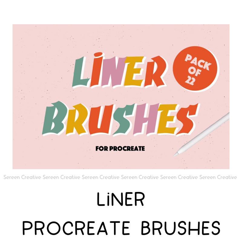 P575 Liner Brushes for Procreate (Sketching, lettering) | Shopee Malaysia