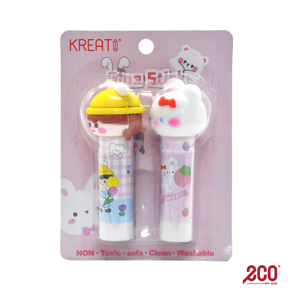 Kreati Cute Girl Glue Stick (2 Pcs/Pack) AD-L010-T04-07 | Shopee Malaysia