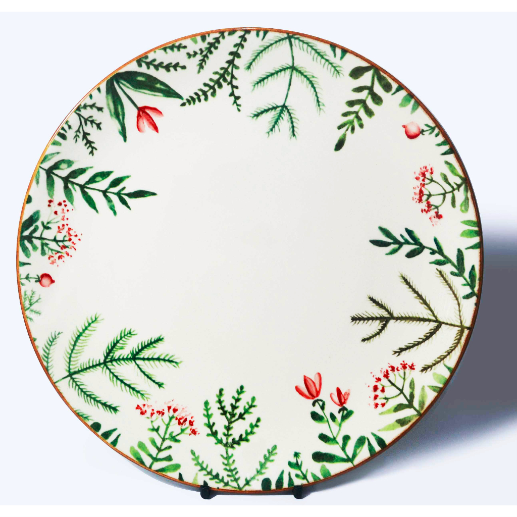 Local grade - 10" Dinner Plate Ceramic 10" Pinggan Hidang (4C) | Shopee ...