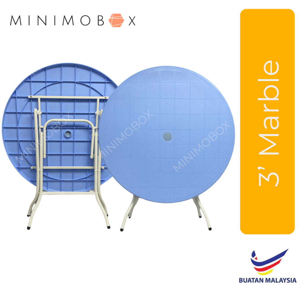 Meja Lipat/ Meja Pasar Malam/ Plastic Table/ Foldable Plastic Table ...