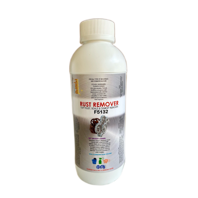 EUROLUBE TUFF RUST REMOVER INDUSTRIAL GRADE 1 LITRE NON-FLAMMABLE ...