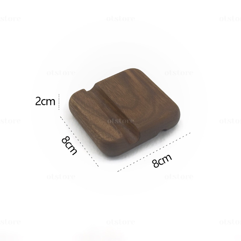 Wooden phone holder small portable phone holder lazy phone holder ...