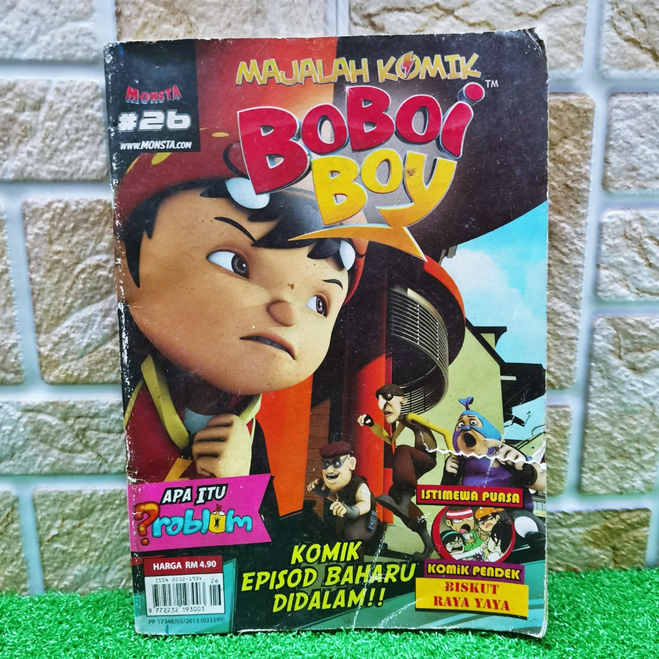 PRELOVED 』 Komik Boboiboy (Animonsta Studio/Monsta) | Shopee Malaysia
