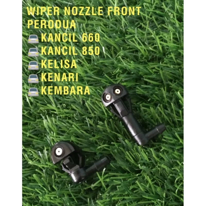 WIPER NOZZLE FRONT PERODUA KANCIL, KELISA, KENARI, KEMBARA | Shopee ...