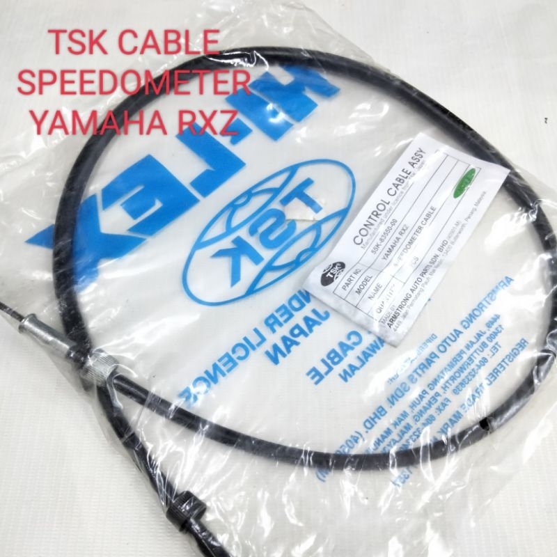 TSK CABLE SPEEDOMETER YAMAHA RXZ CABLE KMH KABLE METER SPEEDO TALI ...